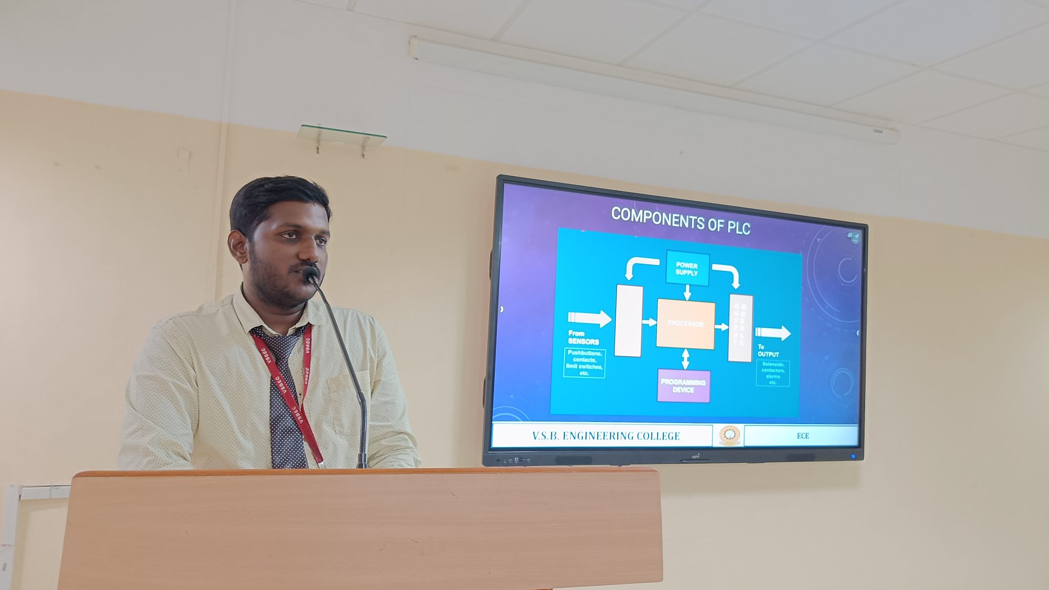 Smart Class Room - VSB Engineering College Karur