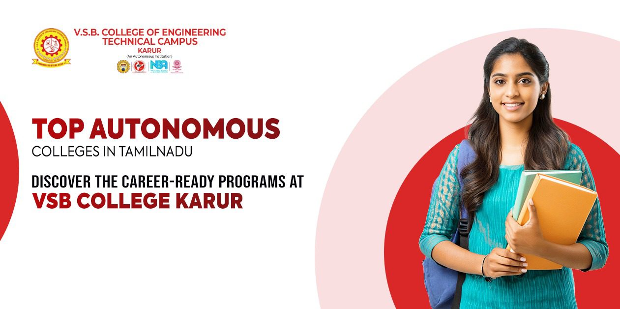 Top Autonomous Colleges in TamilNadu